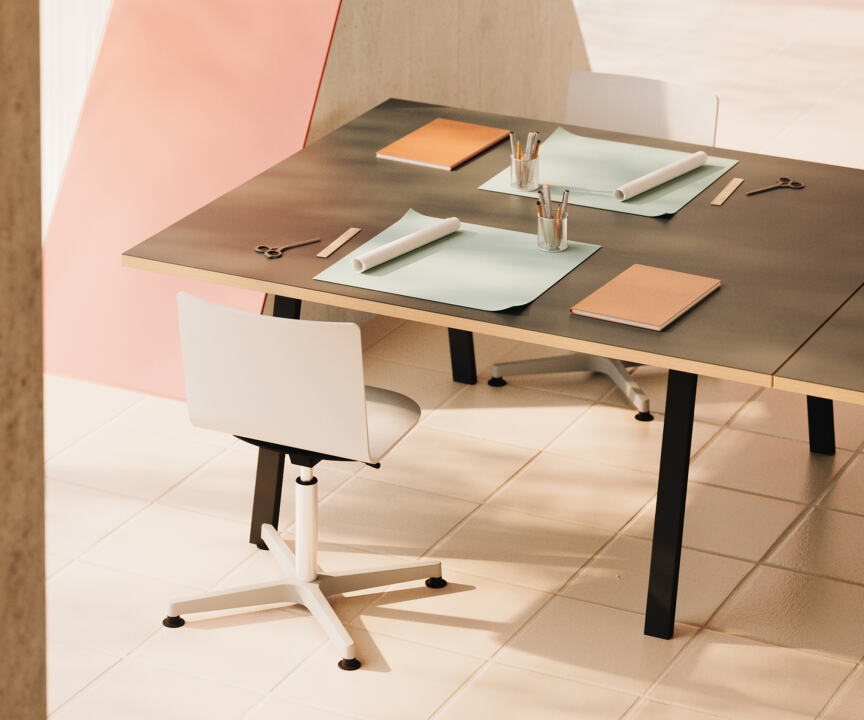 FAUST LINOLEUM UK | Tabletops | Tables | Table Frames | Shelving System ...